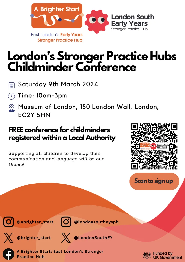 London's Childminder Conference | Stronger Practice Hubs
